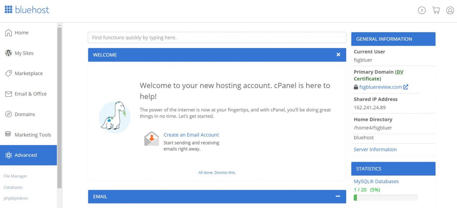 Bluehost Hosting Review (2025) - Features, Pricing, Pros & Cons