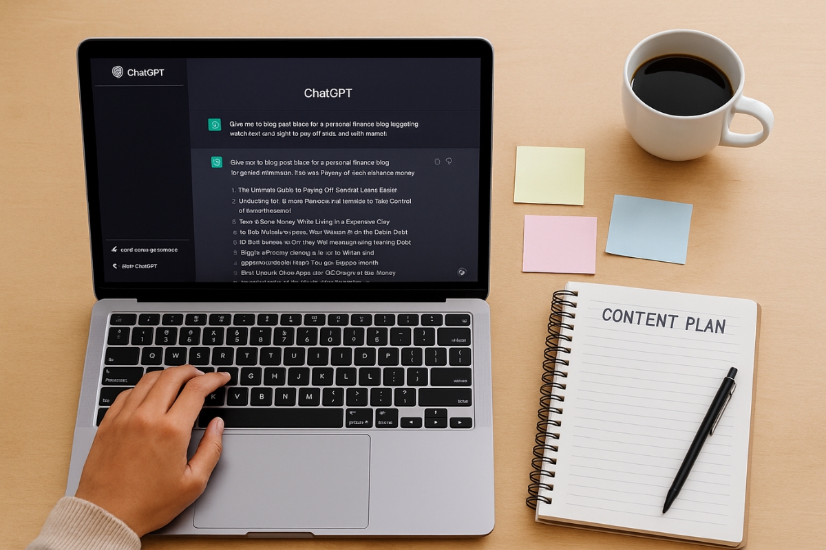 How to Use ChatGPT for Fast Content Ideas - FirstSiteGuide